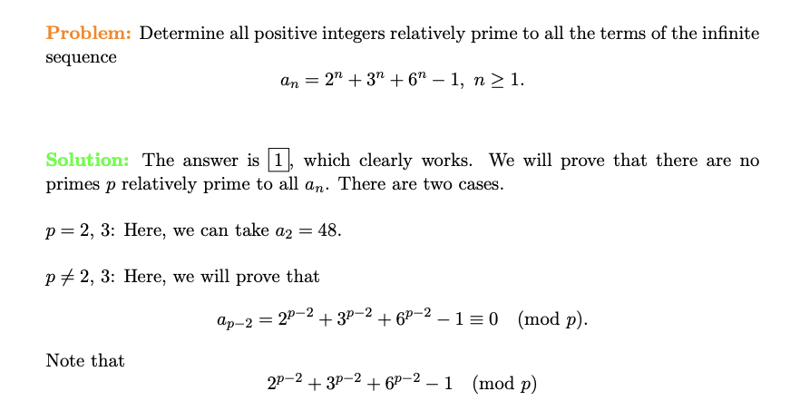 Solutions to IMO Problems (2020-now) · MegaMath Site